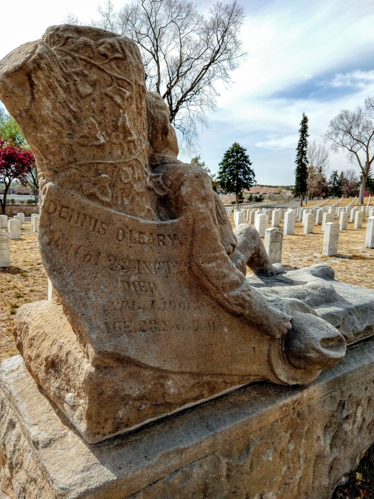 Cemetery Tales: The Odd Sandstone Tombstone in the Santa Fe National ...